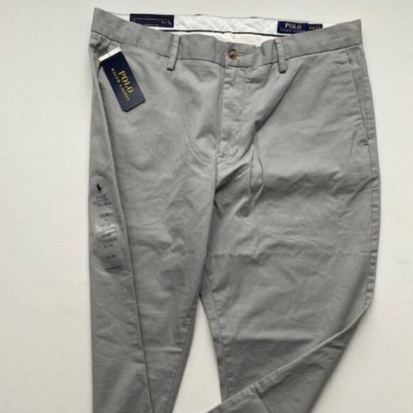 Polo Ralph Lauren | Pants | Polo Ralph Lauren Chino Classic Fit Stretch Pants Soft Grey 35 X 3 ...